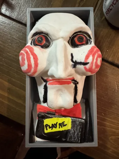 Billy the Puppet Book Nook e Wall Mount - Free 3D Print Model - MakerWorld