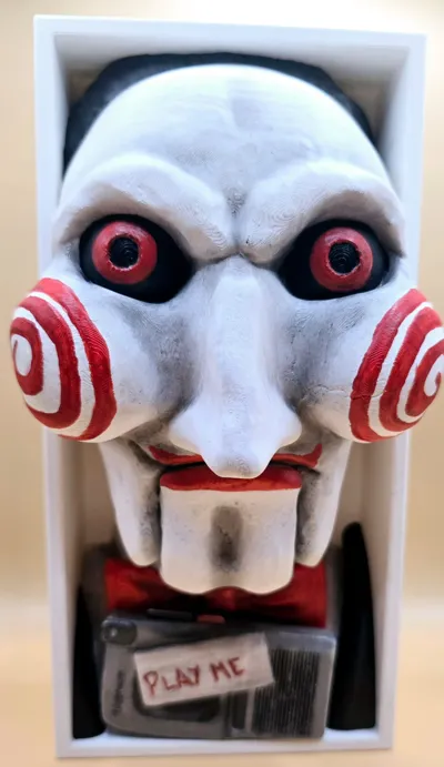 Billy the Puppet Book Nook e Wall Mount - Free 3D Print Model - MakerWorld