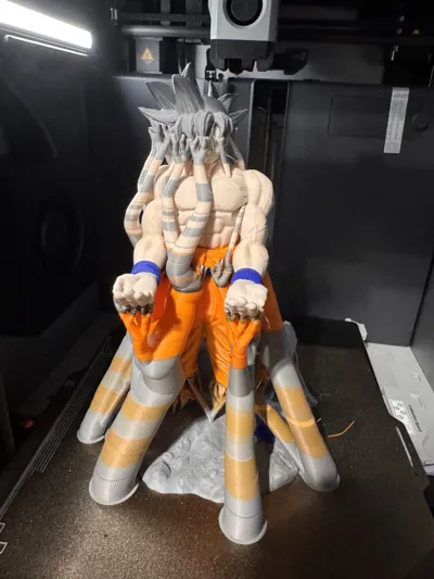 Son Goku Controller Holder Remixed by 3DGeekShow MakerWorld: Download ...