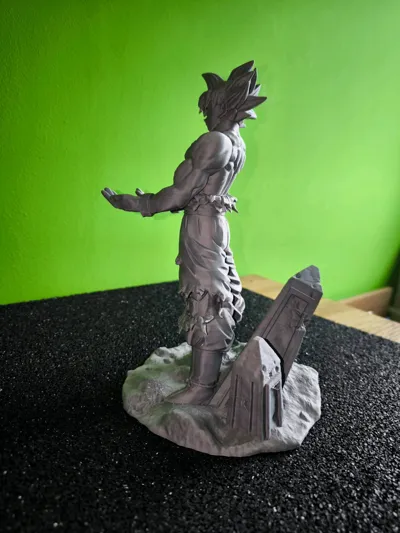 Son Goku Controller Holder - Free 3D Print Model - MakerWorld