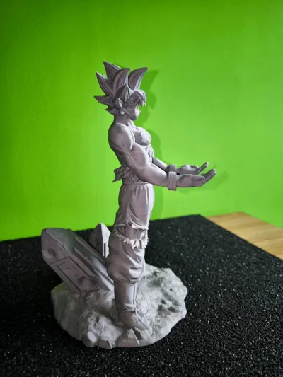 Son Goku Controller Holder - Free 3D Print Model - MakerWorld