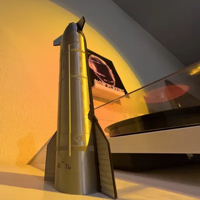 Starship 33 Block 2 (1:100) with Tiles by Larsvommars MakerWorld: Download Free 3D Models