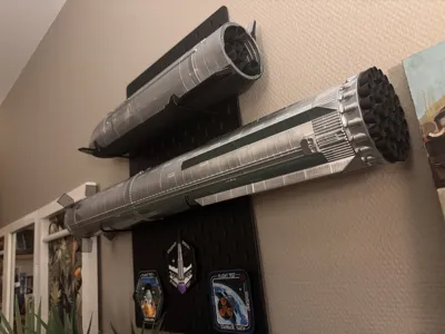 Starship 33 Block 2 (1:100) with Tiles by Larsvommars MakerWorld: Download Free 3D Models