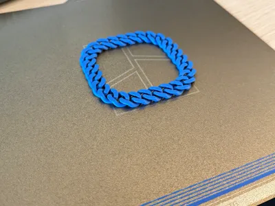 Cuban ChainMaker - Parametric chain generator by Koolm MakerWorld ...
