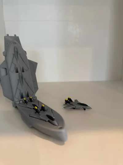 Tiny Multicolor Jet Fighters - Print-in-place and Articulated - Free 3D ...