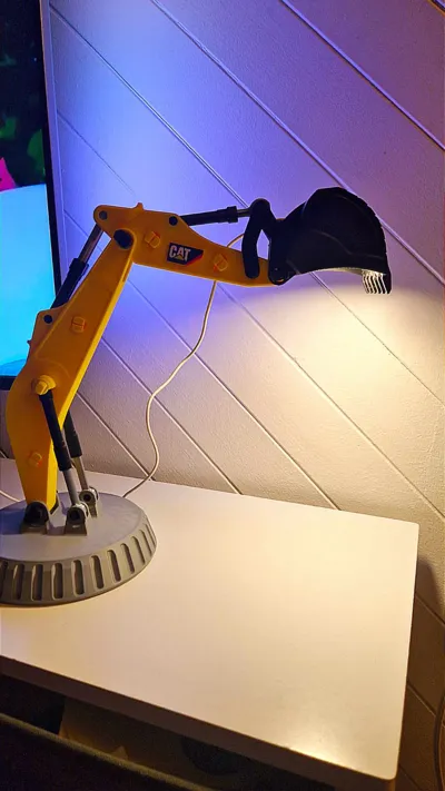 Excavator Lamp(LED Lamp Kit-001) by WEIWAY MakerWorld: Download Free 3D ...