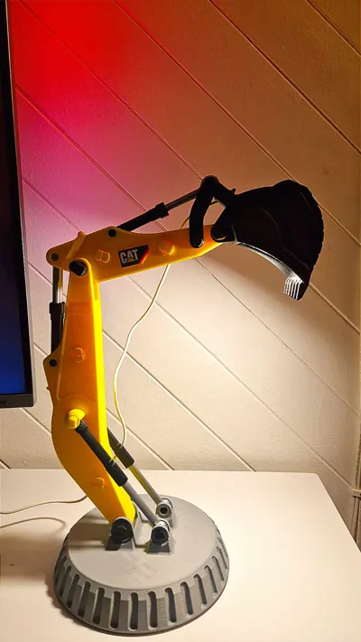 Excavator Lamp(LED Lamp Kit-001) by WEIWAY MakerWorld: Download Free 3D ...