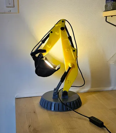 Excavator Lamp(LED Lamp Kit-001) by WEIWAY MakerWorld: Download Free 3D ...