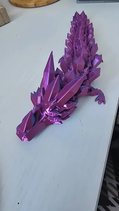 Crystal Dragon, Crystal Wyvern, Crystal Dragonet by ๖M๖ MakerWorld ...