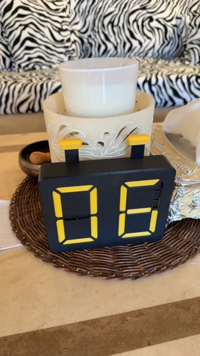 2-digit 7 Segment Mechanical Counter Display Remixed by Ryan MakerWorld ...