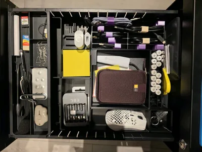 Gridfinity Desk Organizer System - Deskfinity by ethanthompson ...