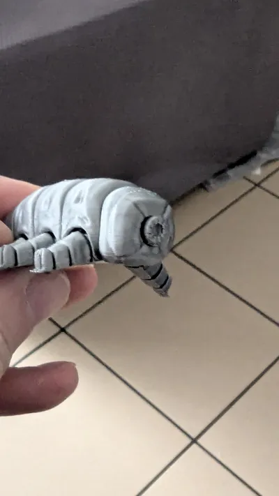 Articulated Tardigrade - Free 3D Print Model - MakerWorld
