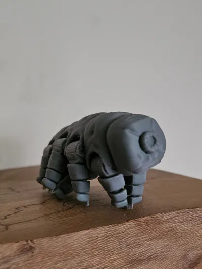Articulated Tardigrade - Free 3D Print Model - MakerWorld