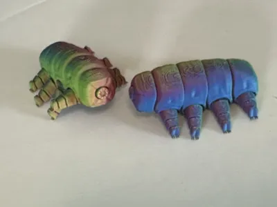 Articulated Tardigrade - Free 3D Print Model - MakerWorld