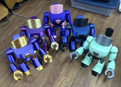 VR Meta Quest / Others Robot Stand lamp - Free 3D Print Model - MakerWorld