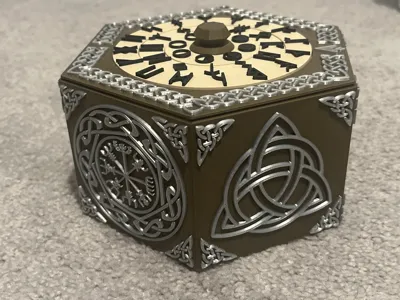Concentric Combination Puzzle Box - Viking Style by NeveroddoreveN ...