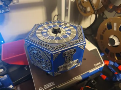 Concentric Combination Puzzle Box - Viking Style by NeveroddoreveN ...