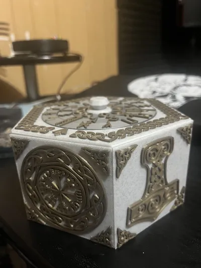 Concentric Combination Puzzle Box - Viking Style by NeveroddoreveN ...