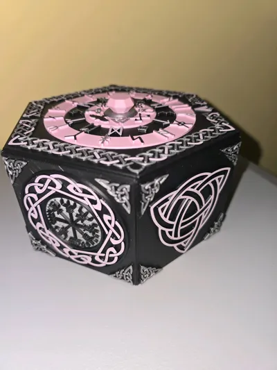 Concentric Combination Puzzle Box - Viking Style by NeveroddoreveN ...