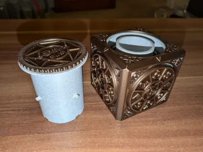 Alchemist's Cube - Puzzle Combination Box by NeveroddoreveN MakerWorld ...