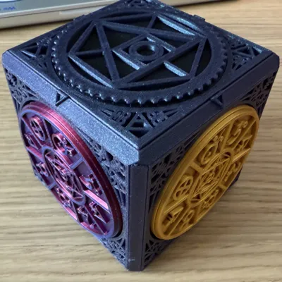 Alchemist's Cube - Puzzle Combination Box by NeveroddoreveN MakerWorld ...