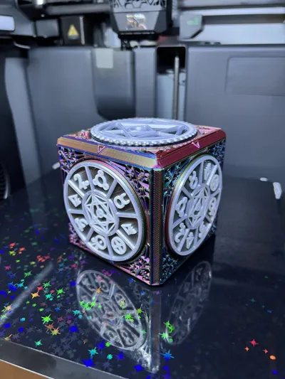 Alchemist's Cube - Puzzle Combination Box by NeveroddoreveN MakerWorld ...
