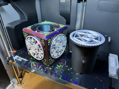 Alchemist's Cube - Puzzle Combination Box by NeveroddoreveN MakerWorld ...