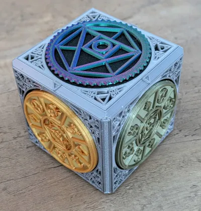 Alchemist's Cube - Puzzle Combination Box by NeveroddoreveN MakerWorld ...