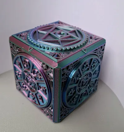 Alchemist's Cube - Puzzle Combination Box by NeveroddoreveN MakerWorld ...