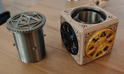Alchemist's Cube - Puzzle Combination Box by NeveroddoreveN MakerWorld ...