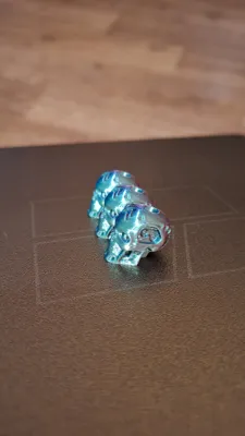 Terminator T-800 Skull Paracord Bead Remixed by BATTCAVE MakerWorld ...