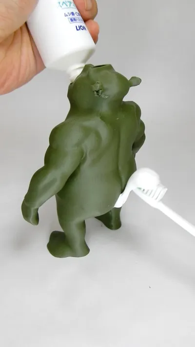 Shrek Ass Toothpaste by 3Dcrabi MakerWorld: Download Free 3D Models