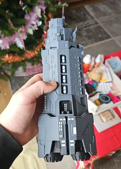UNSC Pillar of Autumn from Halo by VGO MakerWorld: Download Free 3D Models