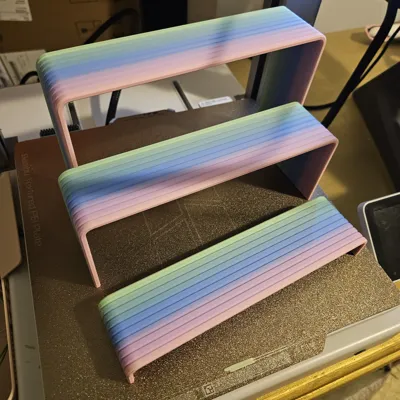 Flow - Customizable Modular Display Shelf by Kong 3D - MakerWorld