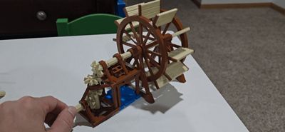 Timberborn Water Wheel - Free 3D Print Model - MakerWorld