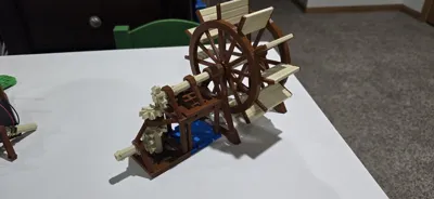 Timberborn Water Wheel - Free 3D Print Model - MakerWorld