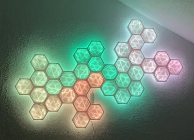 HexaLeaf - Paneles de Luz LED por MK Expert MakerWorld: Descarga ...