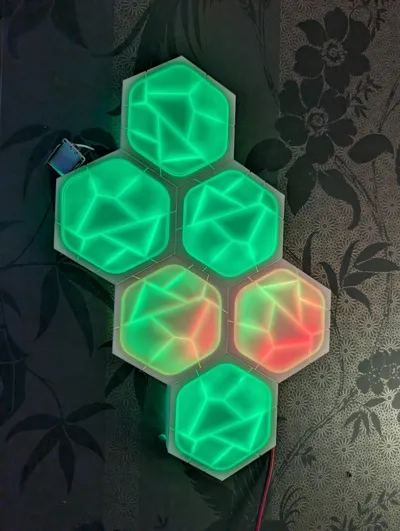 HexaLeaf - Led Light Panels by MK Expert MakerWorld: Download Free 3D ...