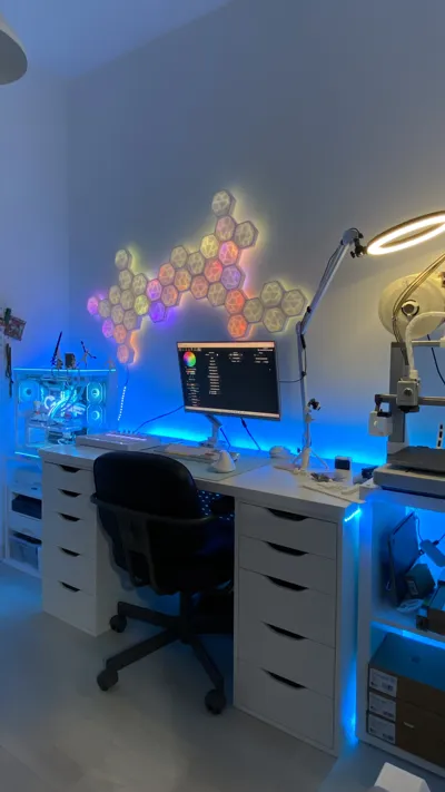 HexaLeaf - Led Light Panels by MK Expert MakerWorld: Download Free 3D ...