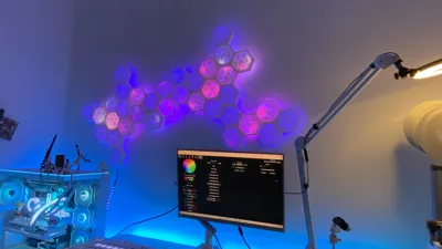 HexaLeaf - Led Light Panels by MK Expert MakerWorld: Download Free 3D ...