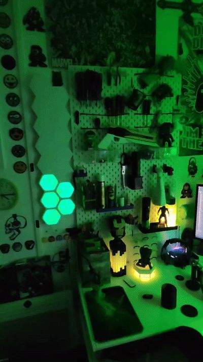 HexaLeaf - Led Light Panels by MK Expert MakerWorld: Download Free 3D ...