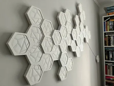 HexaLeaf - Led Light Panels - Free 3D Print Model - MakerWorld