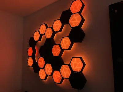 HexaLeaf - Led Light Panels by MK Expert MakerWorld: Download Free 3D ...