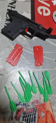 mini 1911 slingshot pistol by maker209 MakerWorld: Download Free 3D Models