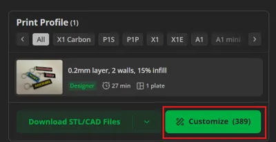 Keychain Creator: Fully Customizable 3D Keycharm by RMmaker MakerWorld ...