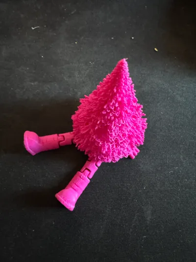 Christmas tree with legs V2 by 3Dudek - MakerWorld