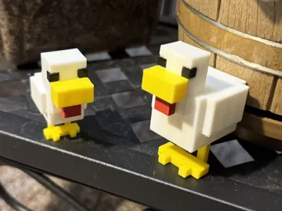 Minecraft Chicken by yoyothechicken MakerWorld: Download Free 3D Models