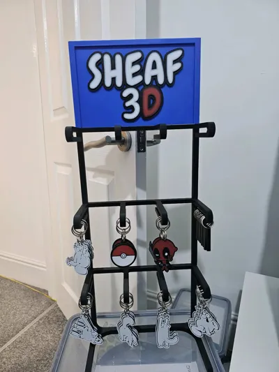 Keychain Stand by mt3d_modeling MakerWorld: Download Free 3D Models