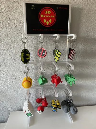 Keychain Stand by mt3d_modeling MakerWorld: Download Free 3D Models