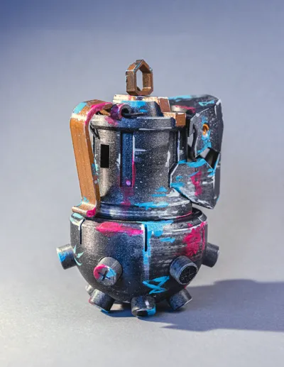 Jinx Grenade Arcane by 2giri MakerWorld: Download Free 3D Models